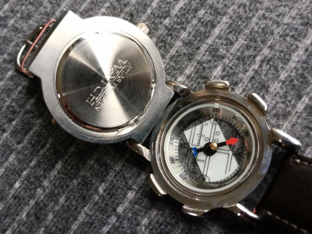 Very rare compass watch!!!, Men's Fashion, Watches on Carousell