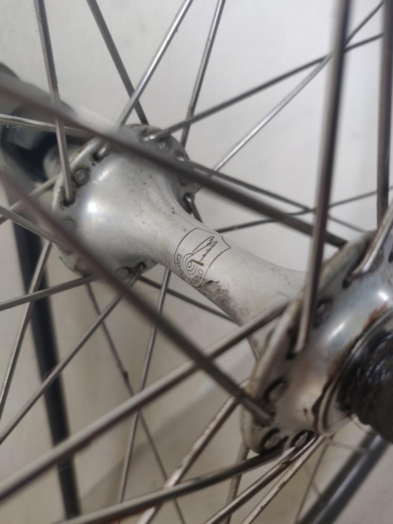 Vintage Wolber rims laced to Campagnolo hubs, Bicycles & PMDs, Bicycles ...