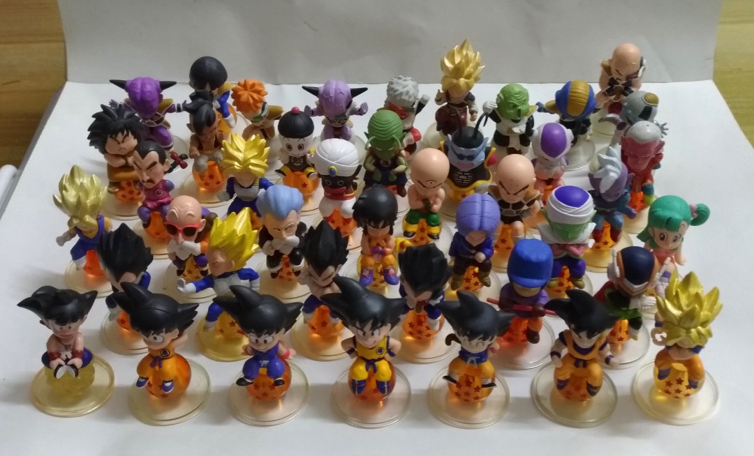 76 pcs Dragon Ball Chara Puchi Chibi Original, Hobbies & Toys ...