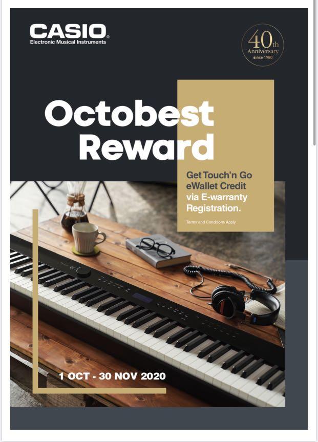 🔥 Extra 5% discount if purchase before 20/10/20🔥 CASIO Digital piano ...
