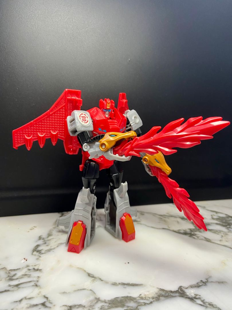 變形金剛 Transformers RID 2015 Warrior TWINFERNO, 興趣及遊戲, 玩具 & 遊戲類 - Carousell