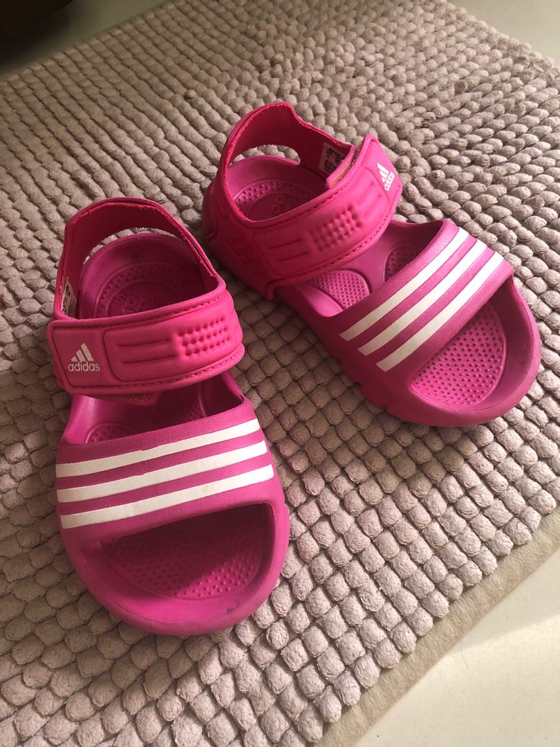 Adidas Kids Sandal, Babies & Kids, Babies & Kids Fashion on Carousell