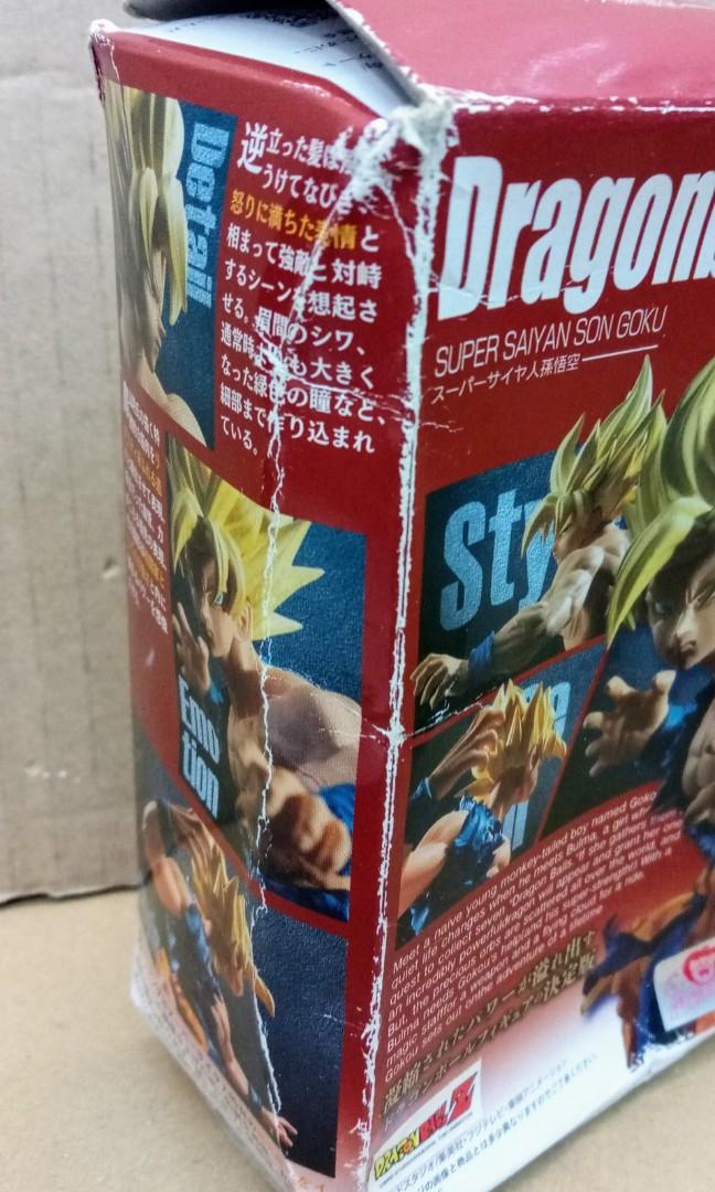 BANDAI TAMASHII DRAGONBALL STYLING SON GO KOU SUPER SAIYA SON GO KU 龍珠Z ...