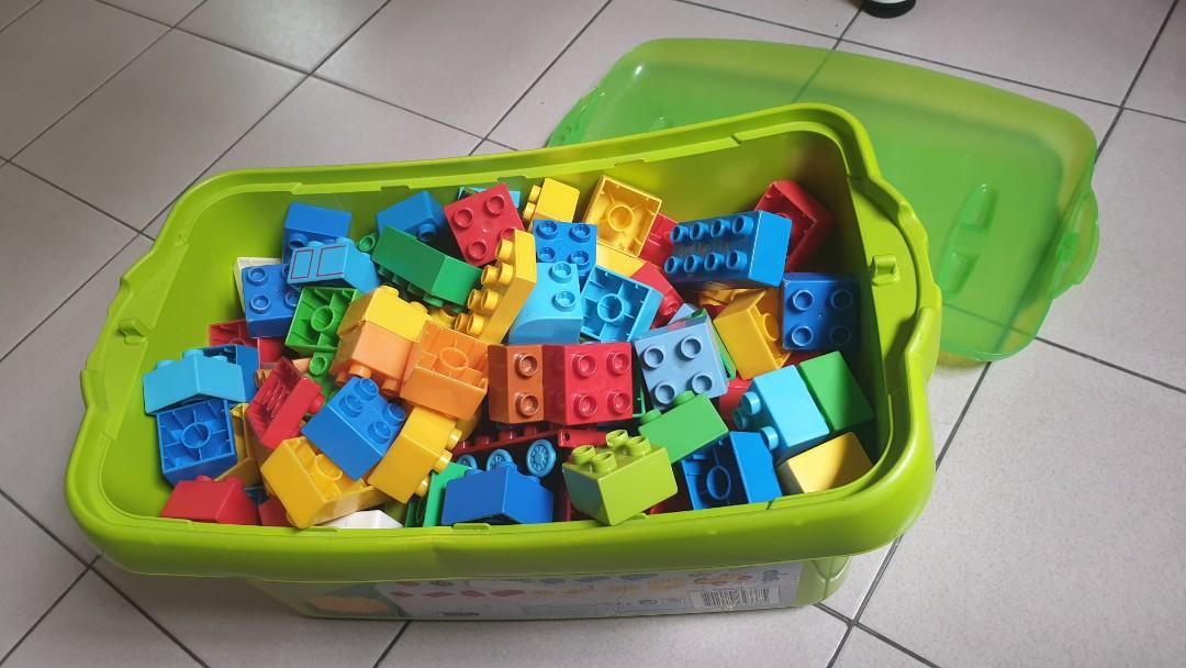 Building Blocks( a mix of Lego duplo and mega bloks), Hobbies & Toys ...