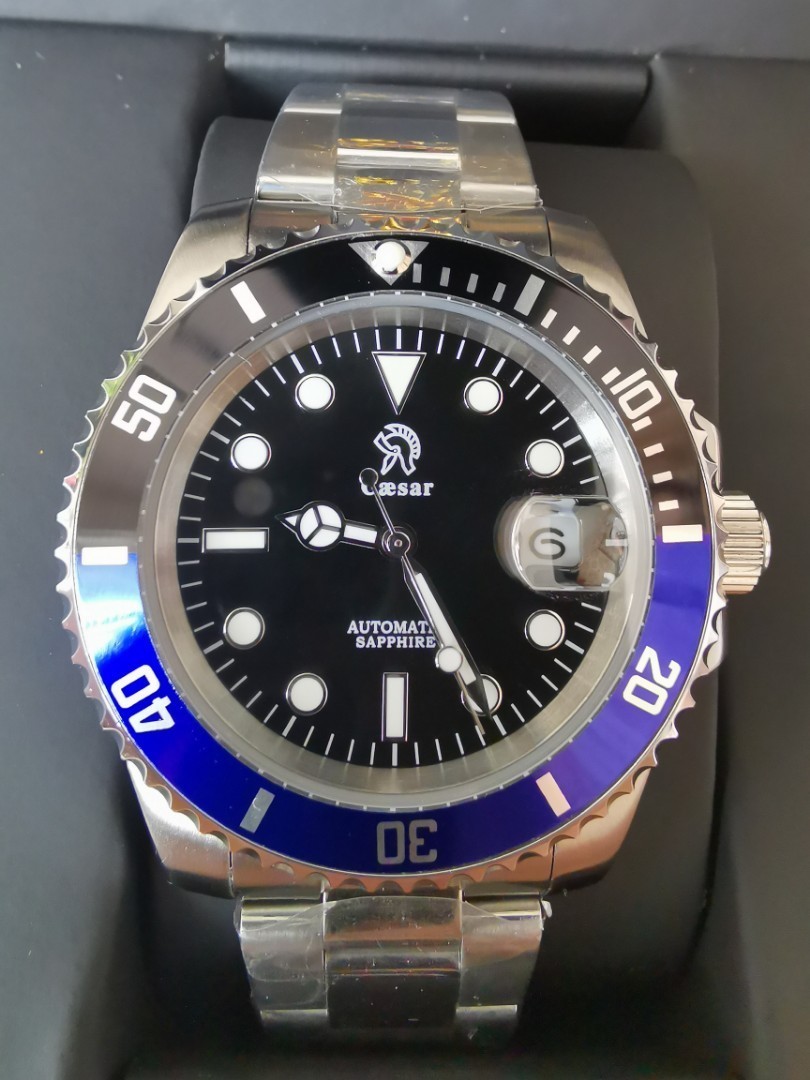 Caesar Automatic Submariner, Men's Fashion, Watches & Accessories ...