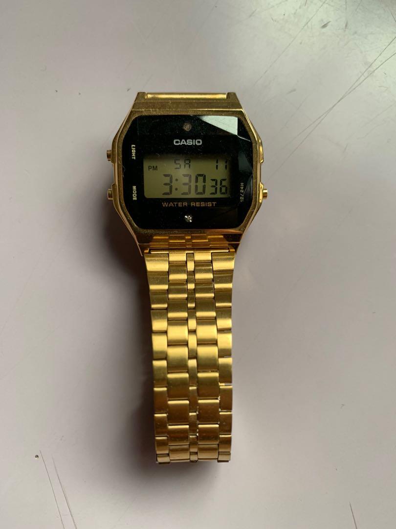 CASIO GOLD WATCH, Women's Fashion, Watches & Accessories, Watches on ...