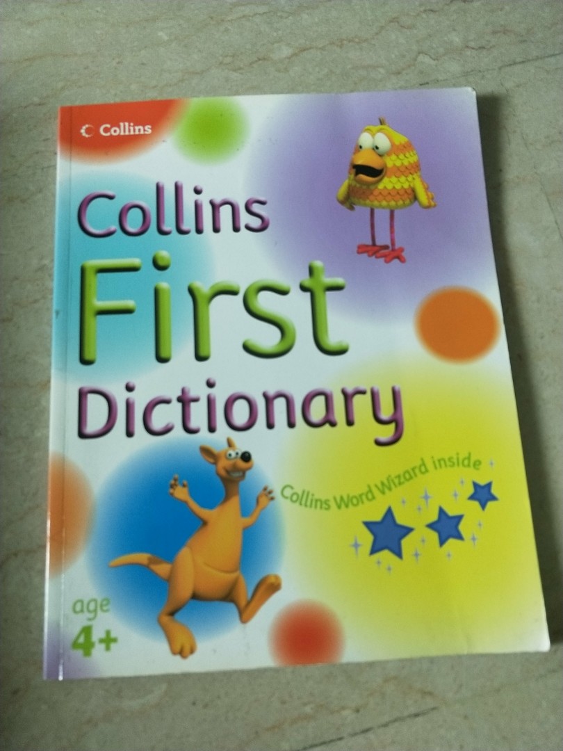 Collins First Dictionary, Hobbies & Toys, Books & Magazines, Children's ...
