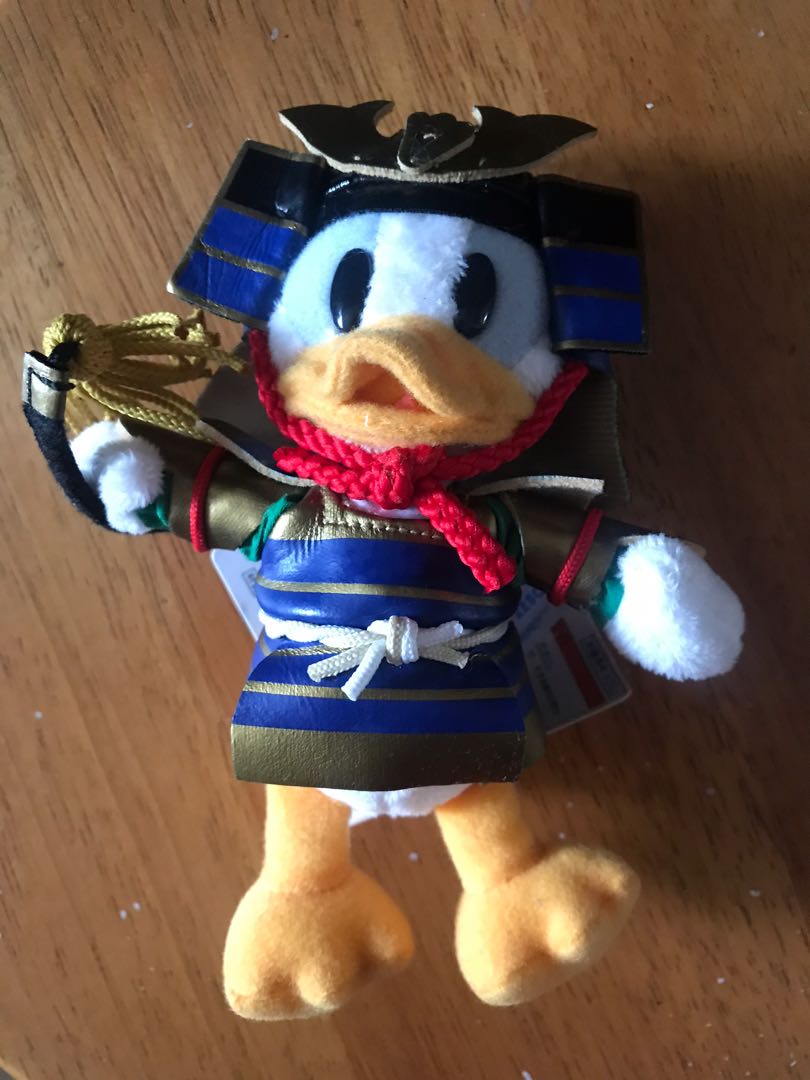 Donald Duck Samurai Keychain, Hobbies & Toys, Toys & Games on Carousell