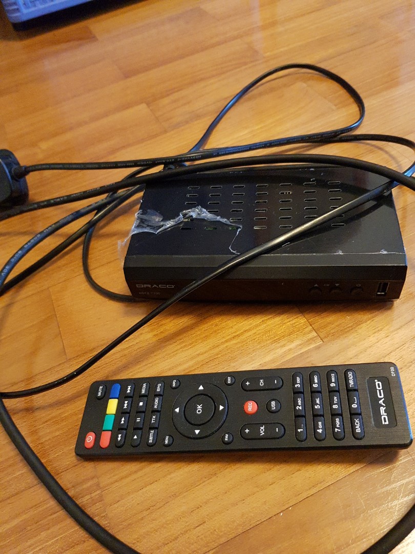 Draco Digital TV box, TV & Home Appliances, TV & Entertainment, TV ...