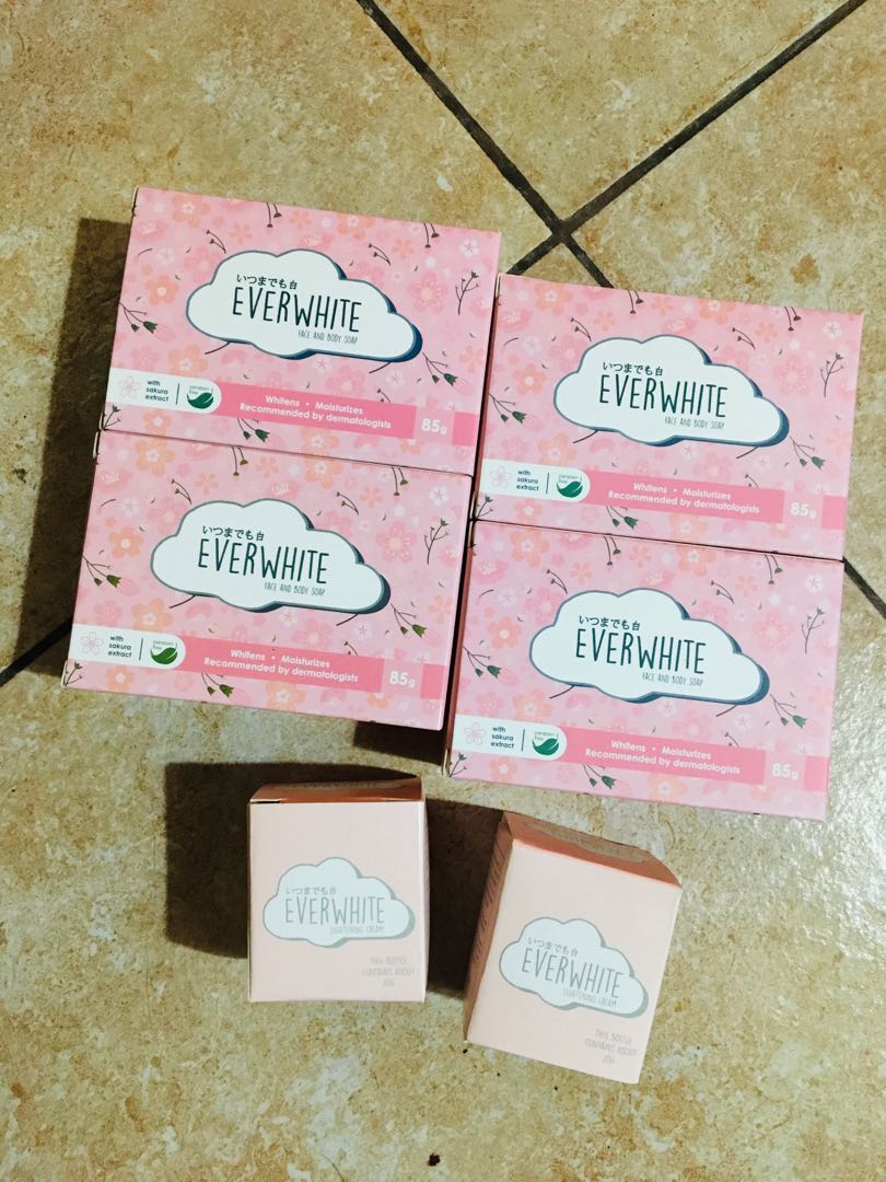 Everwhite cream & soap, Beauty & Personal Care, Face, Face Care on ...