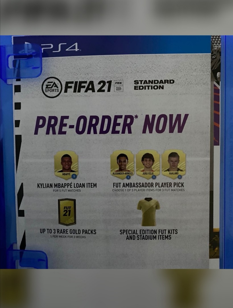 Fifa 21 FUT CODE, Video Gaming, Video Games, PlayStation on Carousell