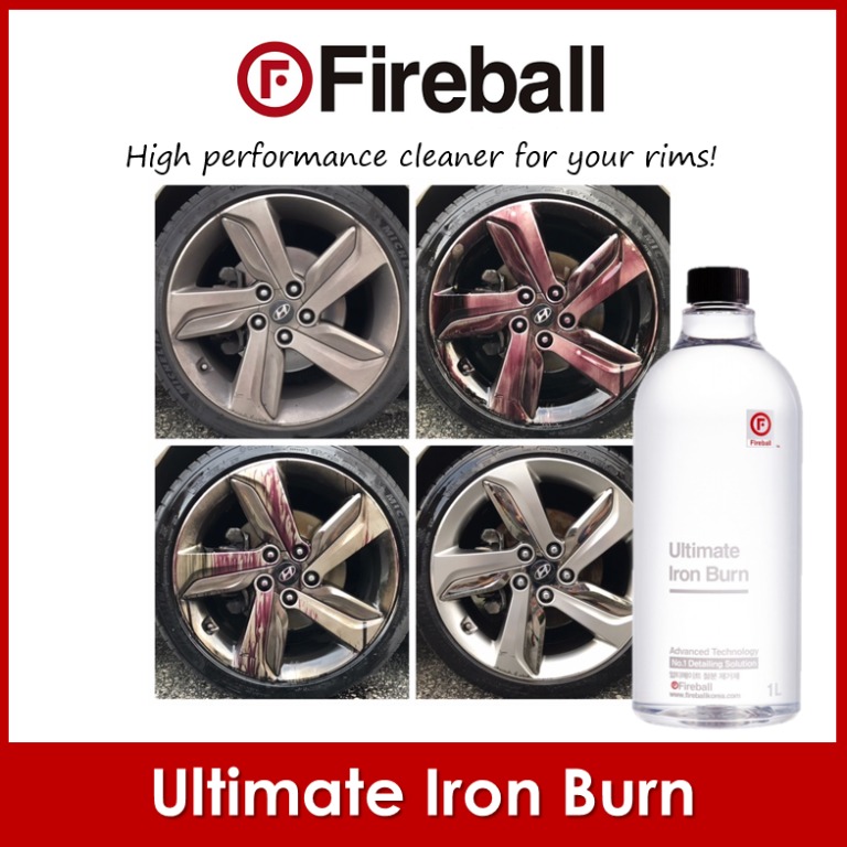 Fireball Ultimate Iron Burn (wheel rim cleaner), Car Accessories, Tyres ...