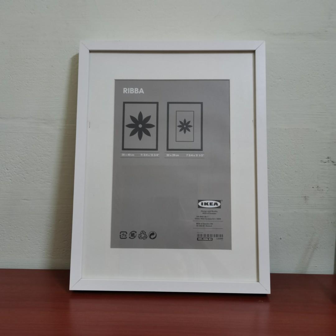 Ikea Ribba Photo Frame 30x40cm #3, Free Items on Carousell