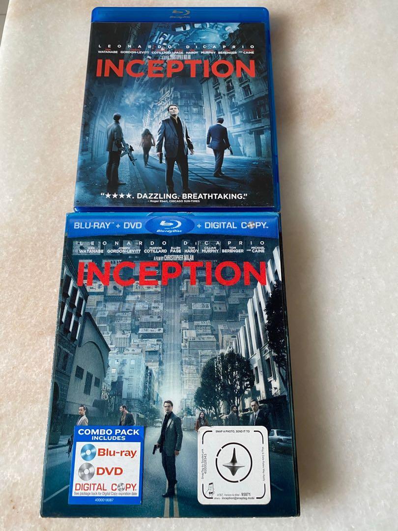Inception Blu Ray, Hobbies & Toys, Music & Media, CDs & DVDs on Carousell