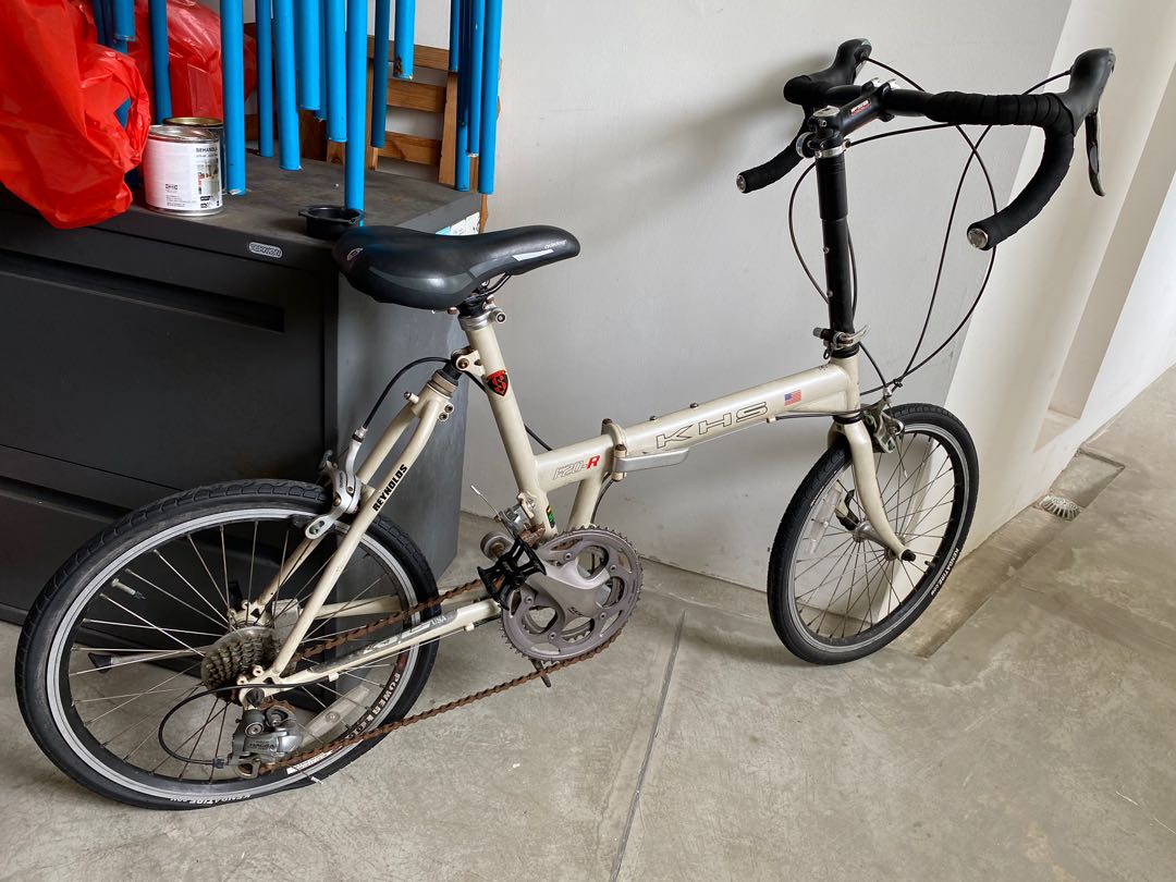 KHS F20-R (451) foldable bike, Sports Equipment, Bicycles & Parts, Bicycles on Carousell