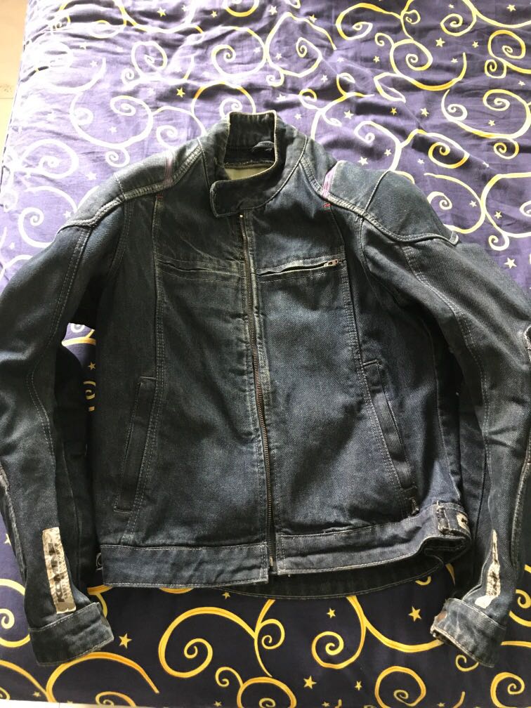 Komine Denim Motorcycle Riding Jacket, Motorcycles, Motorcycle Apparel ...