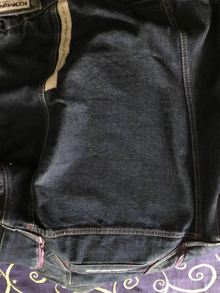 Komine Denim Motorcycle Riding Jacket, Motorcycles, Motorcycle Apparel ...