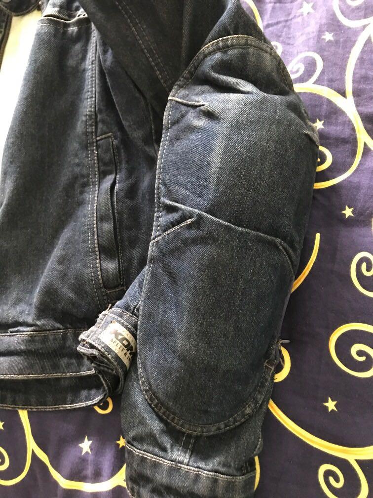 Komine Denim Motorcycle Riding Jacket, Motorcycles, Motorcycle Apparel ...