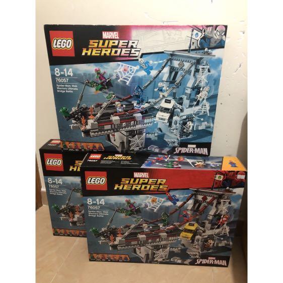 Lego 76057: Spider-Man: Marvel Super Heroes Spider-Man Web Warriors ...