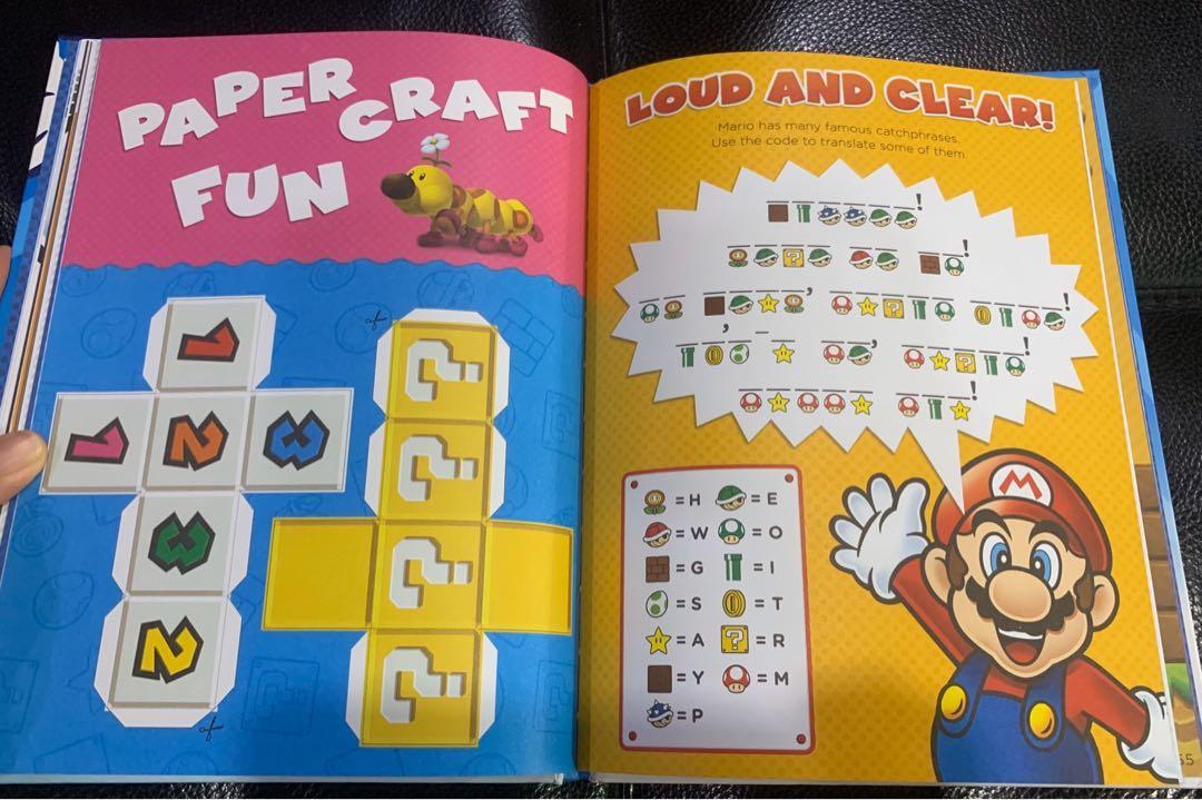 Mario Time Activity Book, Hobbies & Toys, Books & Magazines, Children's ...