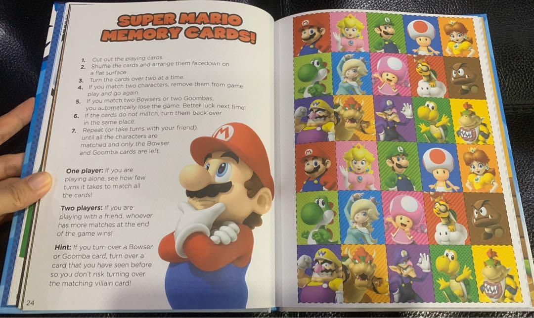 Mario Time Activity Book, Hobbies & Toys, Books & Magazines, Children's ...