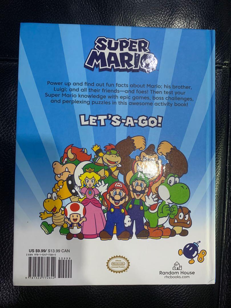 Mario Time Activity Book, Hobbies & Toys, Books & Magazines, Children's ...