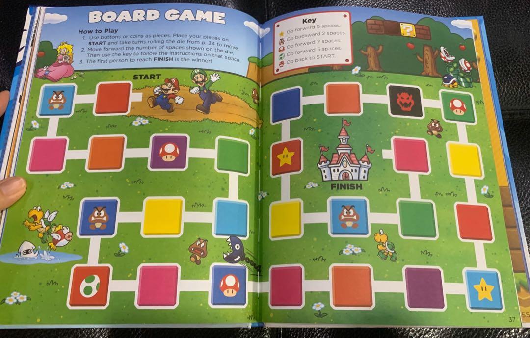 Mario Time Activity Book, Hobbies & Toys, Books & Magazines, Children's ...