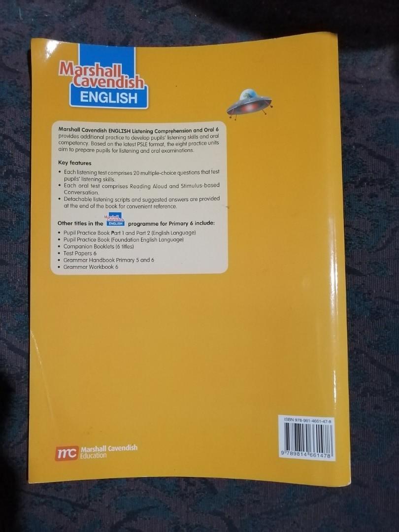 Marshall Cavendish English Listening Comprehension And Oral 6 Hobbies marshall-cavendish-english-listening-comprehension-and-oral-6-hobbies