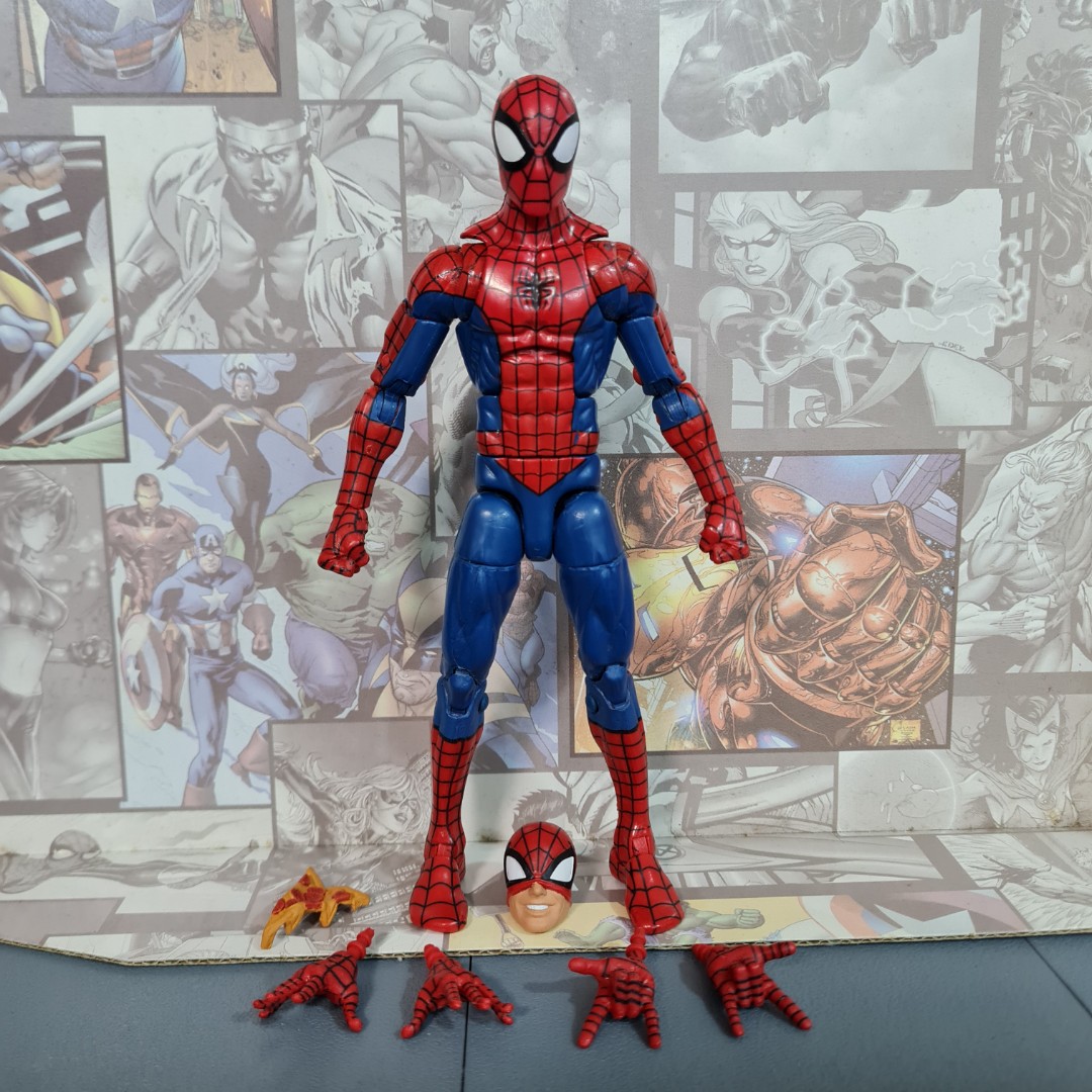Marvel Legends Pizza Spider-man, Hobbies & Toys, Toys & Games on Carousell