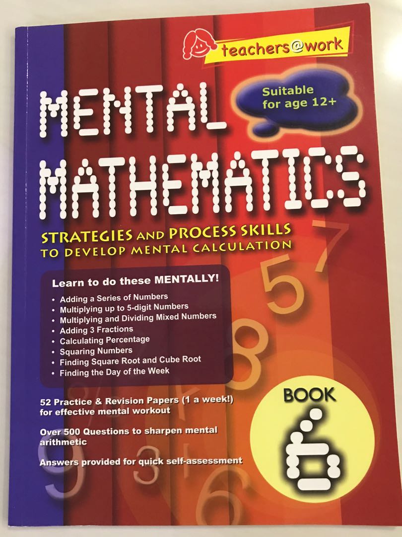 Mental mathematics, Hobbies & Toys, Books & Magazines, Assessment Books ...
