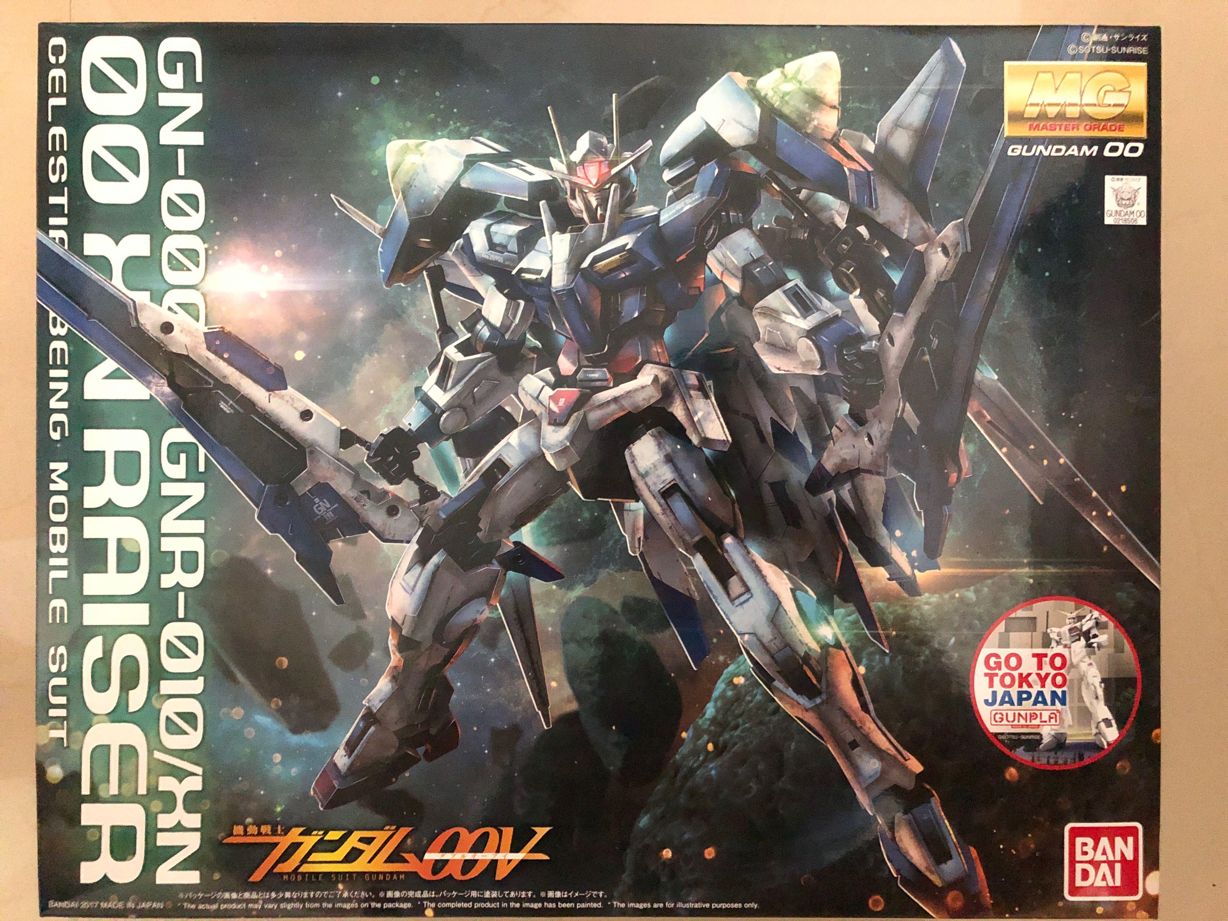 MG 1/100 Gundam 00 XN Raiser 高達 00 XN Raiser, 興趣及遊戲, 玩具 & 遊戲類 on Carousell