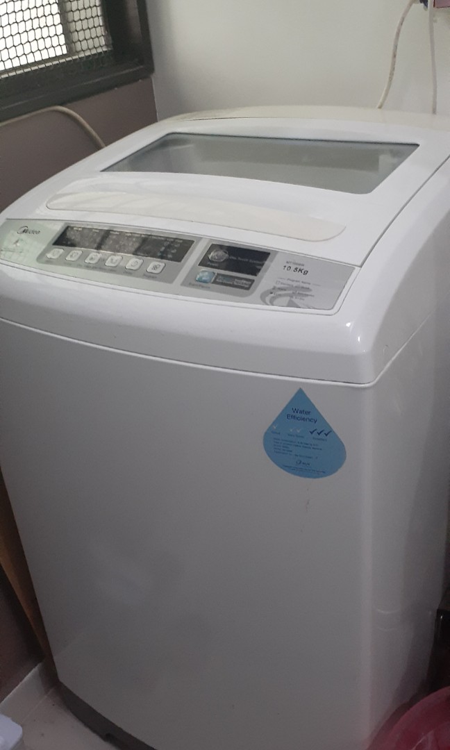 Midea washing machine 10.5kg, TV & Home Appliances, Washing Machines ...