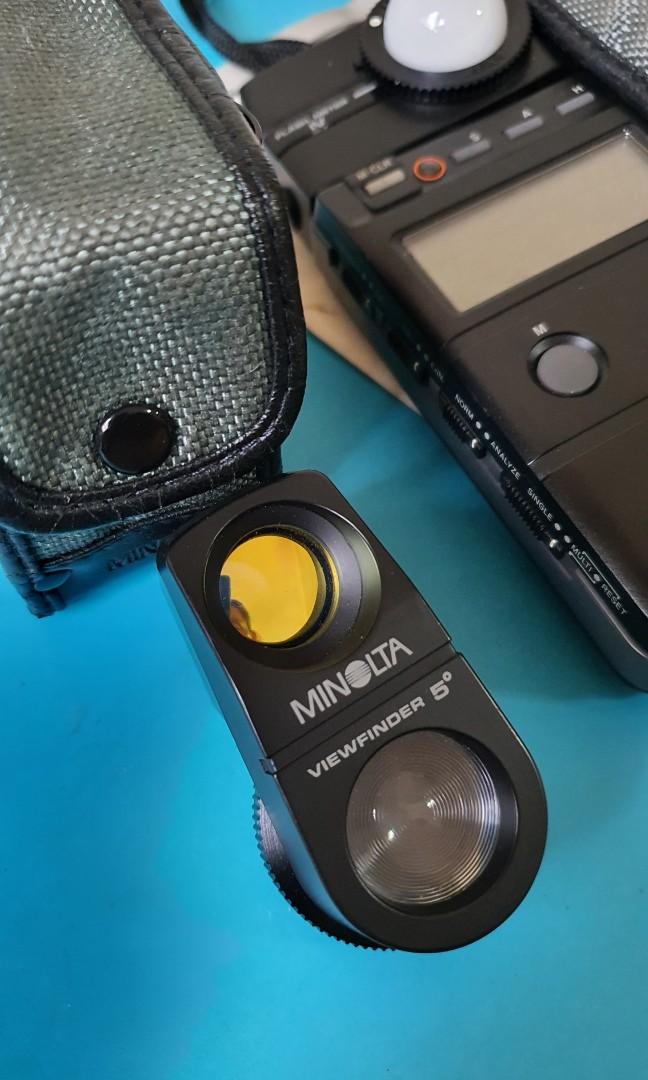 Minolta Flash Meter IV, Viewfinder 5 degree and Spot Mask II ...