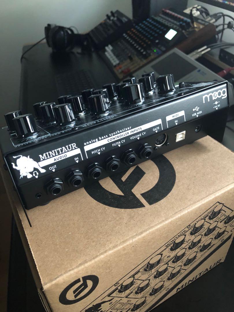 Moog Minitaur Modular Bass Synthesizer, Hobbies & Toys, Music & Media ...