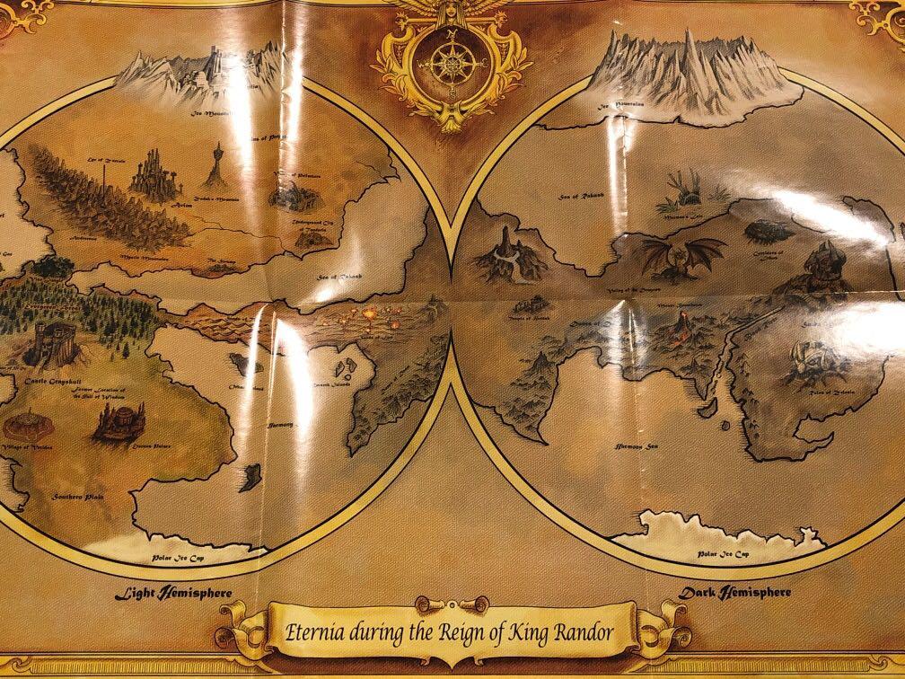 MOTUC Map of Eternia, Hobbies & Toys, Toys & Games on Carousell