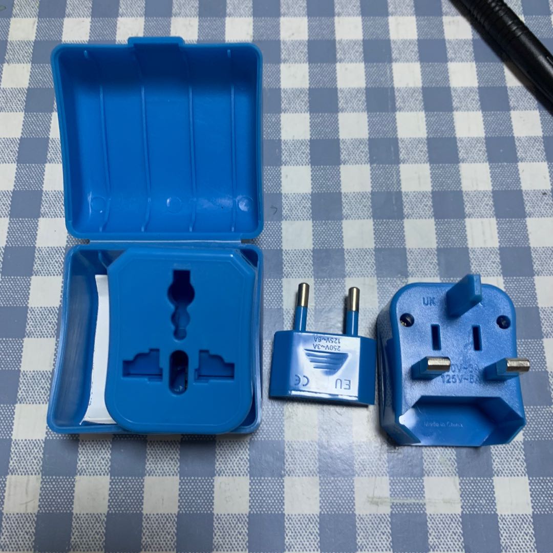 Multi Travel Plug with Box, TV & Home Appliances, Electrical, Adaptors ...
