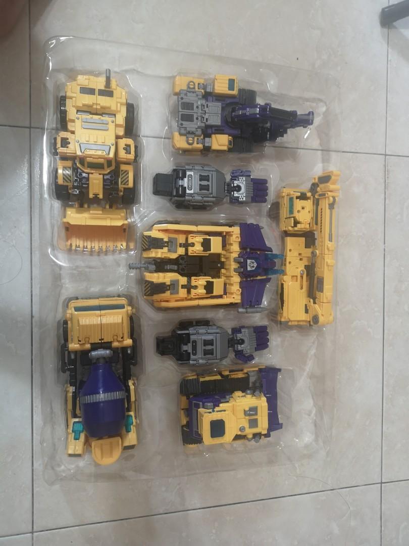 Nbk yellow devastator. transformer combiner Constructicons Gravity ...