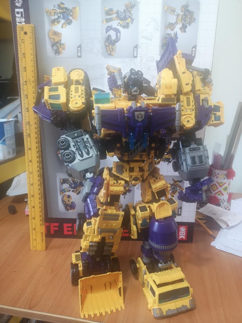 Nbk yellow devastator. transformer combiner Constructicons Gravity ...