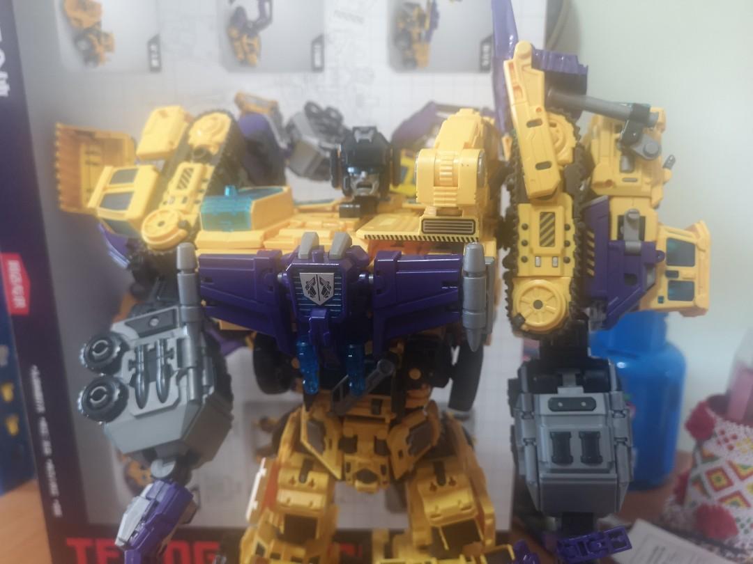 Nbk yellow devastator. transformer combiner Constructicons Gravity ...