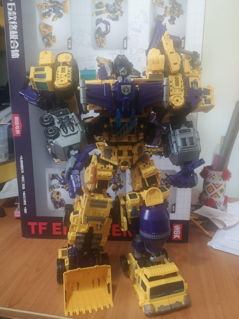Nbk yellow devastator. transformer combiner Constructicons Gravity ...
