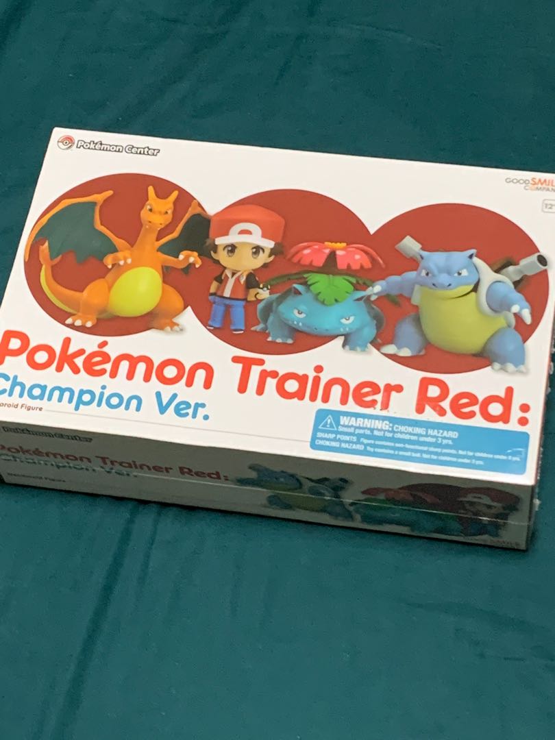 Nendoroid Pokemon Champion Red, Hobbies & Toys, Toys & Games on Carousell