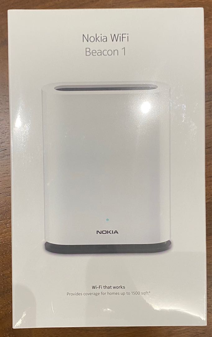 Nokia wifi beacon 1 mesh router, Computers & Tech, Parts & Accessories ...