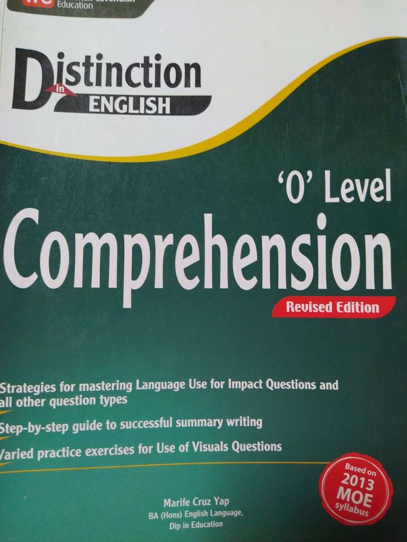O level comprehension and visual text, Hobbies & Toys, Books ...
