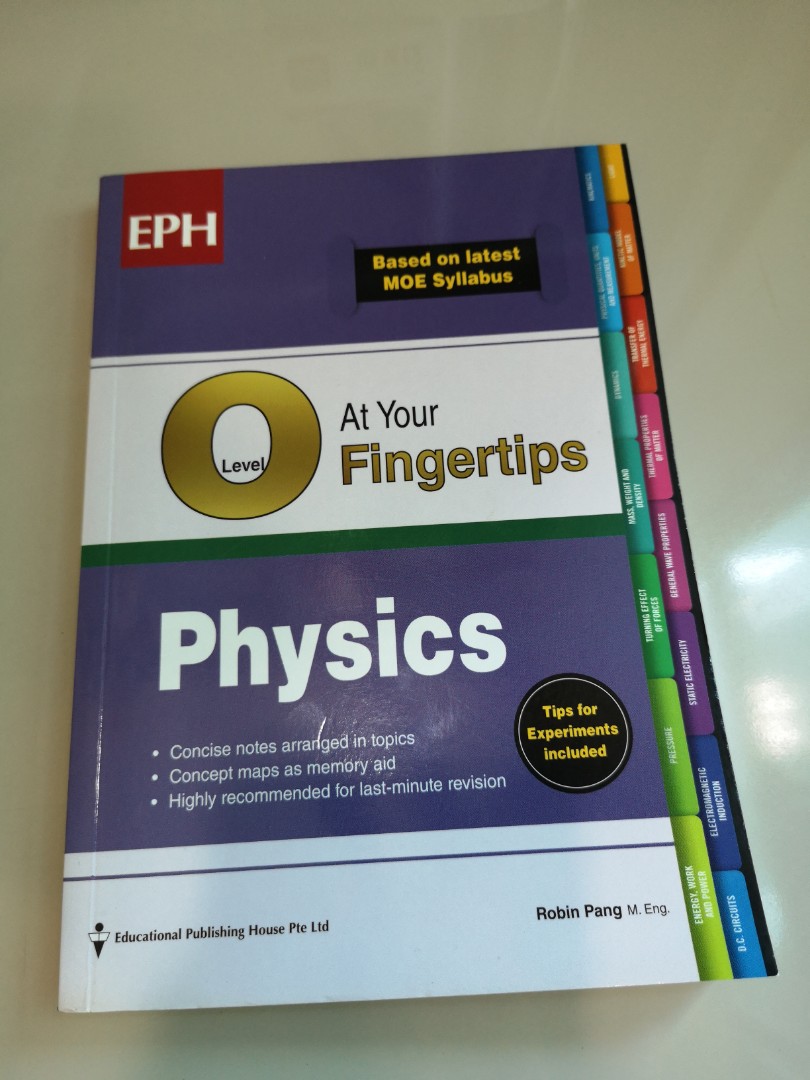 O Level physics at your fingertips revision notes, Books & Stationery ...