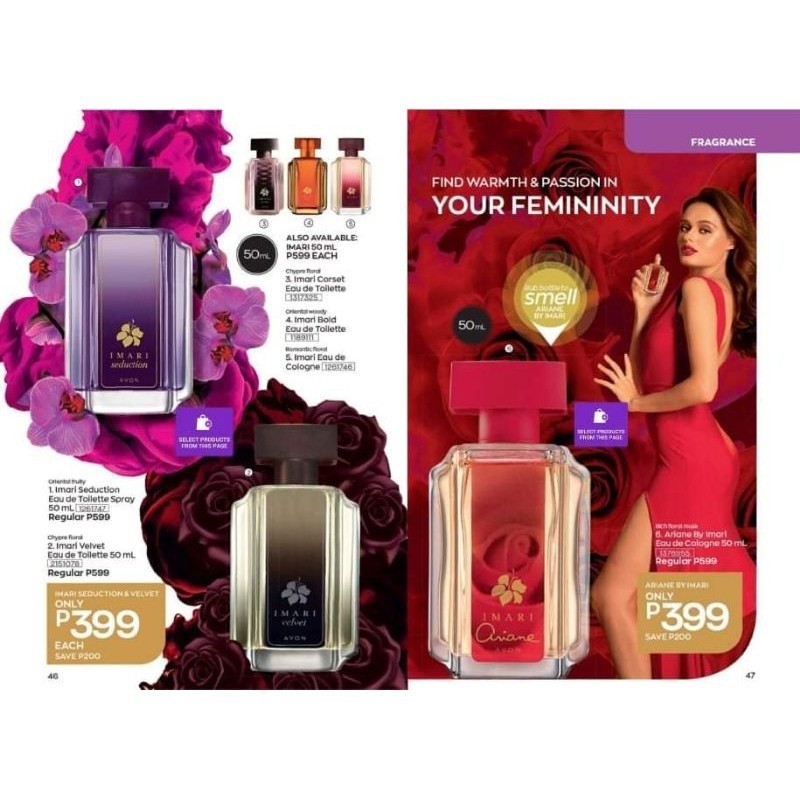 AVON: Imari Colognes and Fragrances Collection, Beauty & Personal Care ...