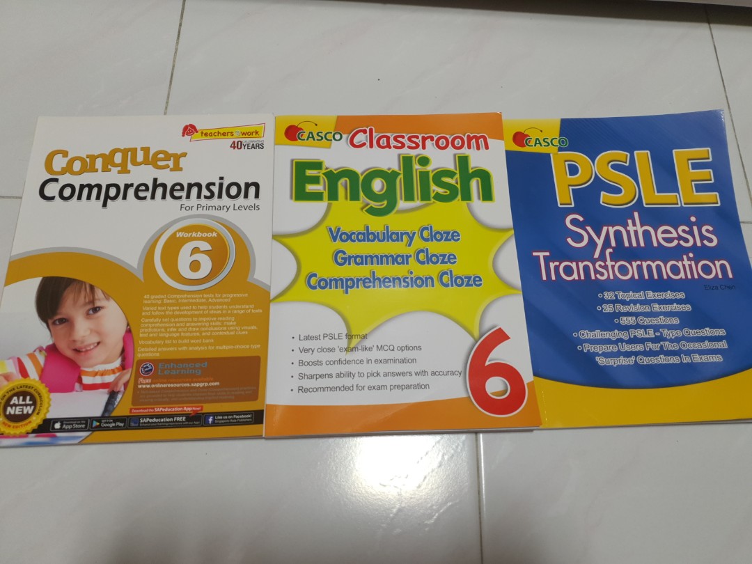P6 ENGLISH assessment books, Hobbies & Toys, Books & Magazines ...
