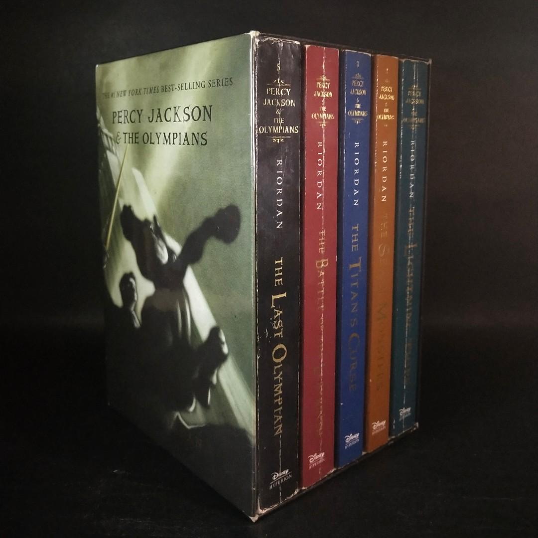 Percy Jackson & the Olympians Boxed Set (PJO 2 Sets Available), Hobbies ...