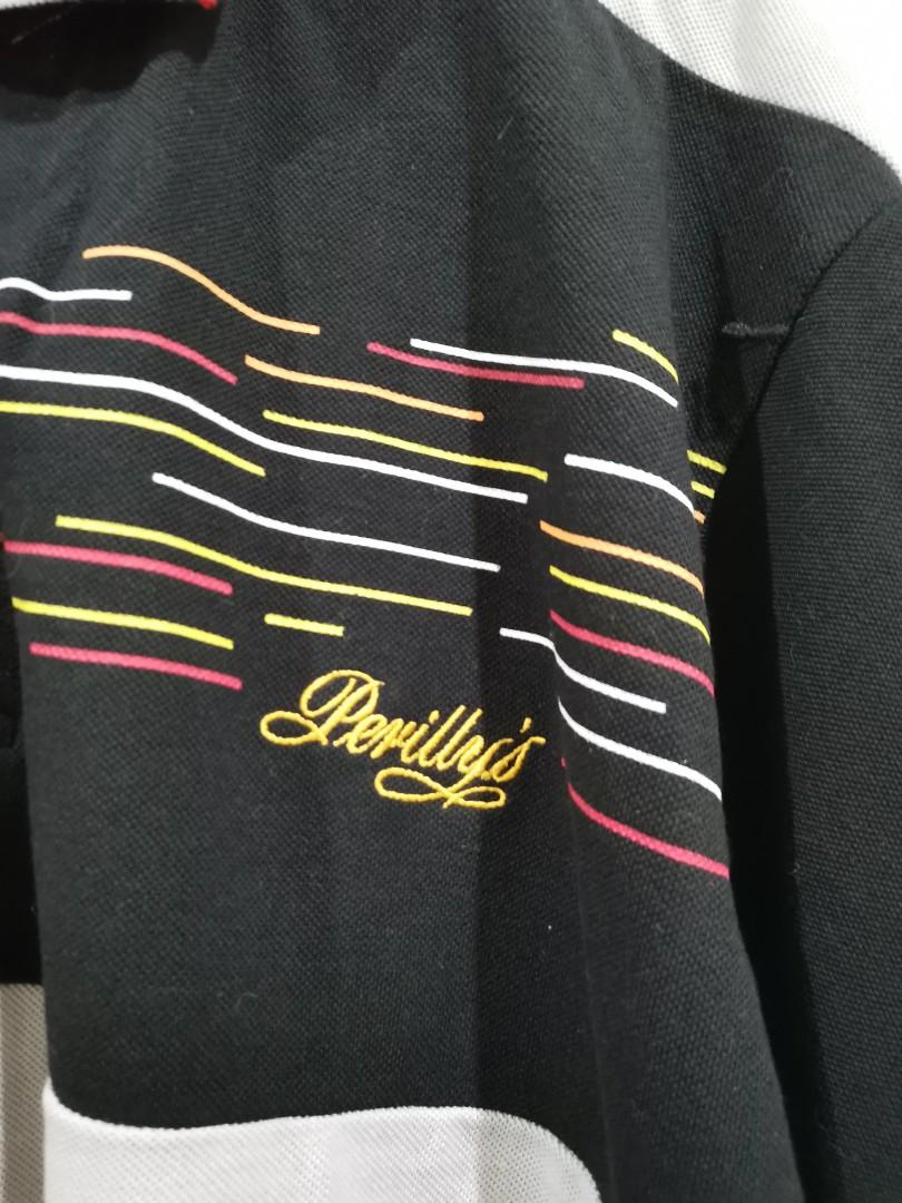 Perillys, baju rokok, Vintage, cigarettes. Polo shirt., Men's Fashion ...