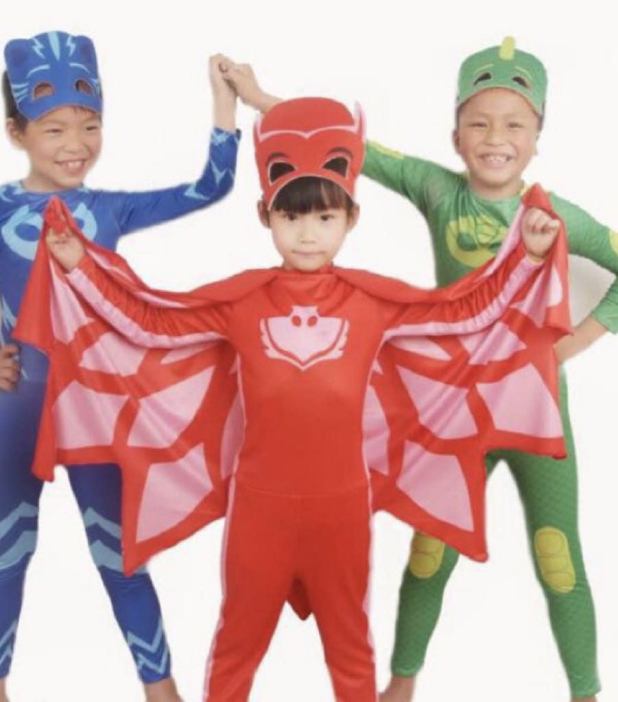 PJ Mask Red Costume, Babies & Kids, Babies & Kids Fashion on Carousell