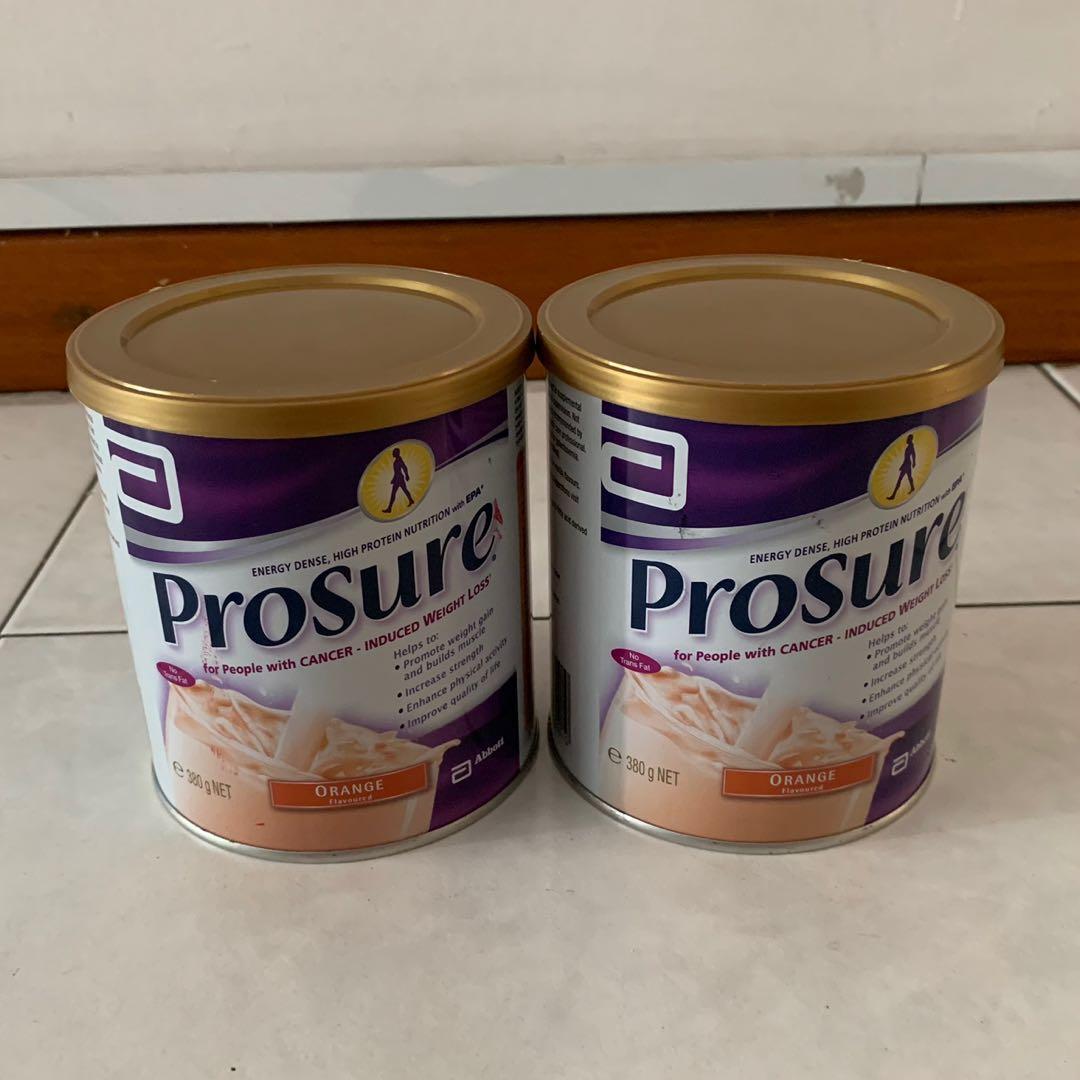 Prosure Milk Powder Nutrition For Cancer Patients 380g – Orange, Health ...